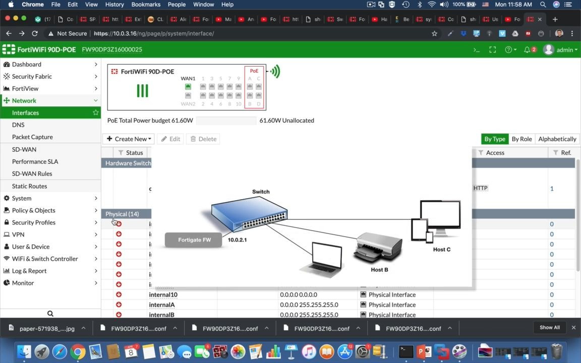 23- دوره آموزشی FortiGate Administration - راه‌اندازی Interfaceهای مختلف