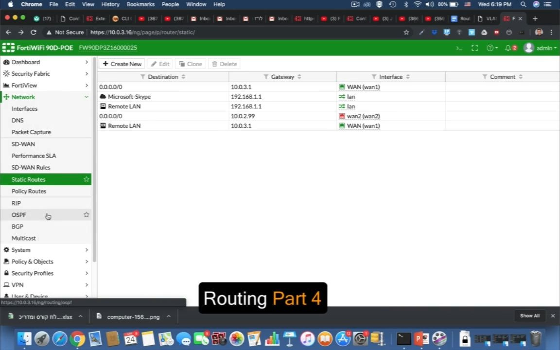 37- دوره آموزشی FortiGate Administration - همه‌چیز درباره Routing - قسمت چهارم