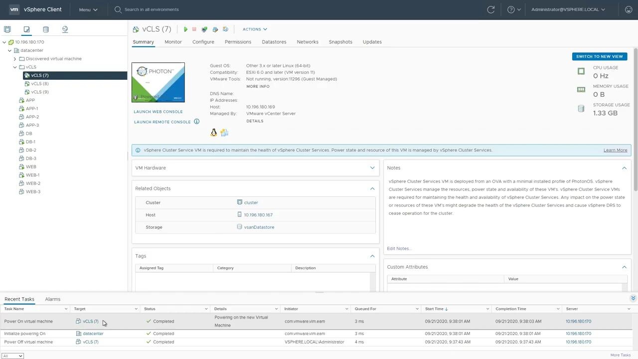 معرفی قابلیت vSphere Clustering Service یا vCLS - ویدیوی آموزشی | APK